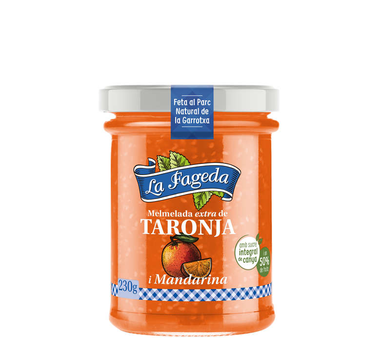 Mermelada extra de naranja y mandarina | La Fageda